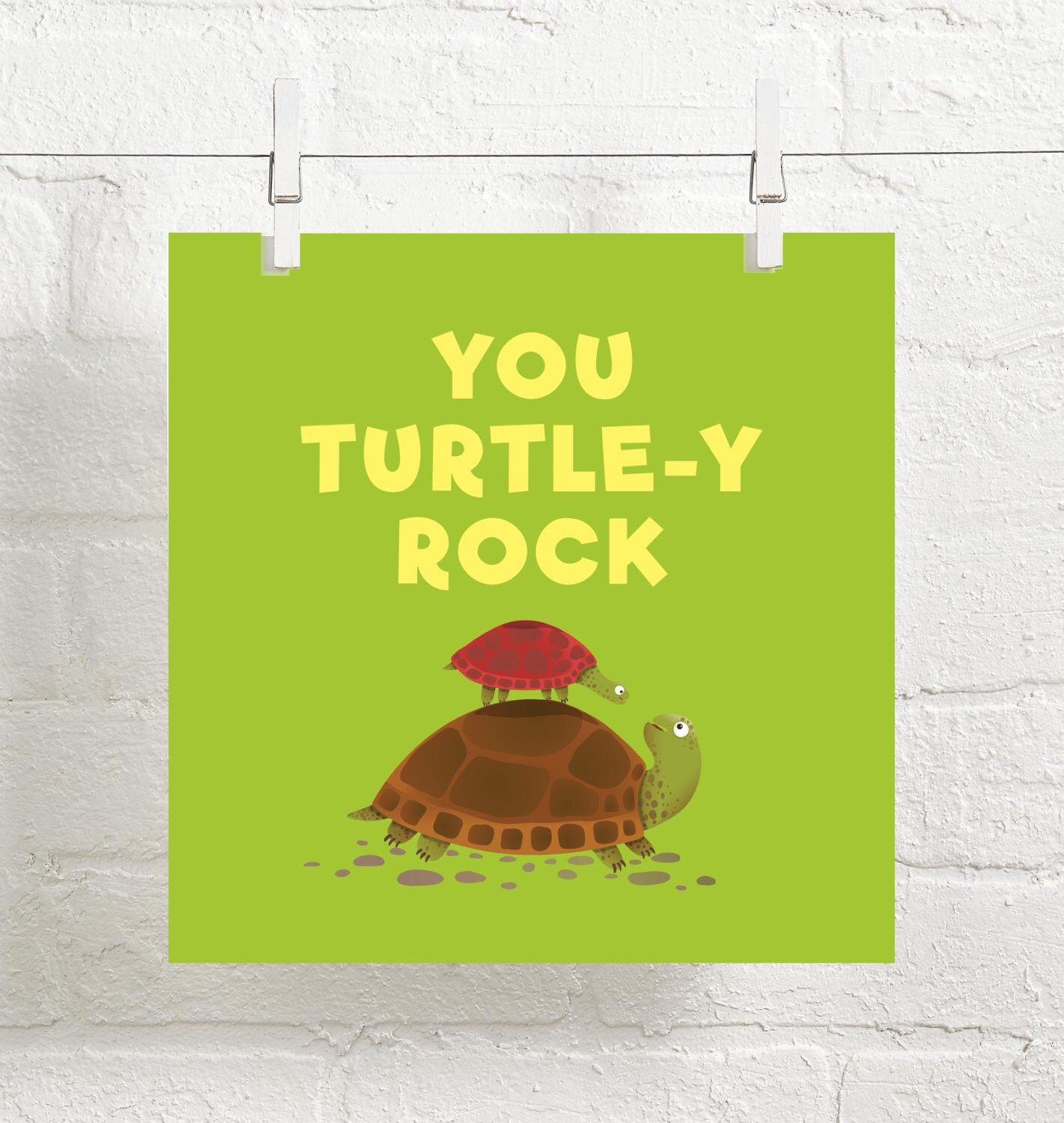 Inspirational Kids Poster Inspirational Kids Quote Turtle Print Turtle ...