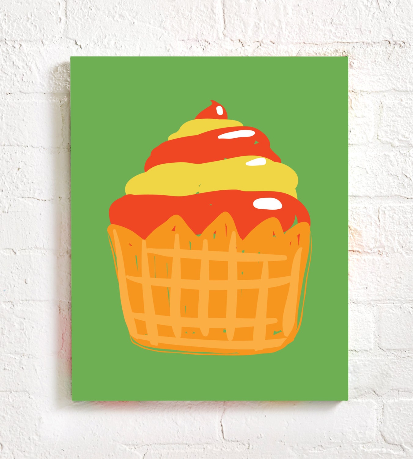 Muffin Print Kitchen Printable Playroom Poster Pastry - Etsy