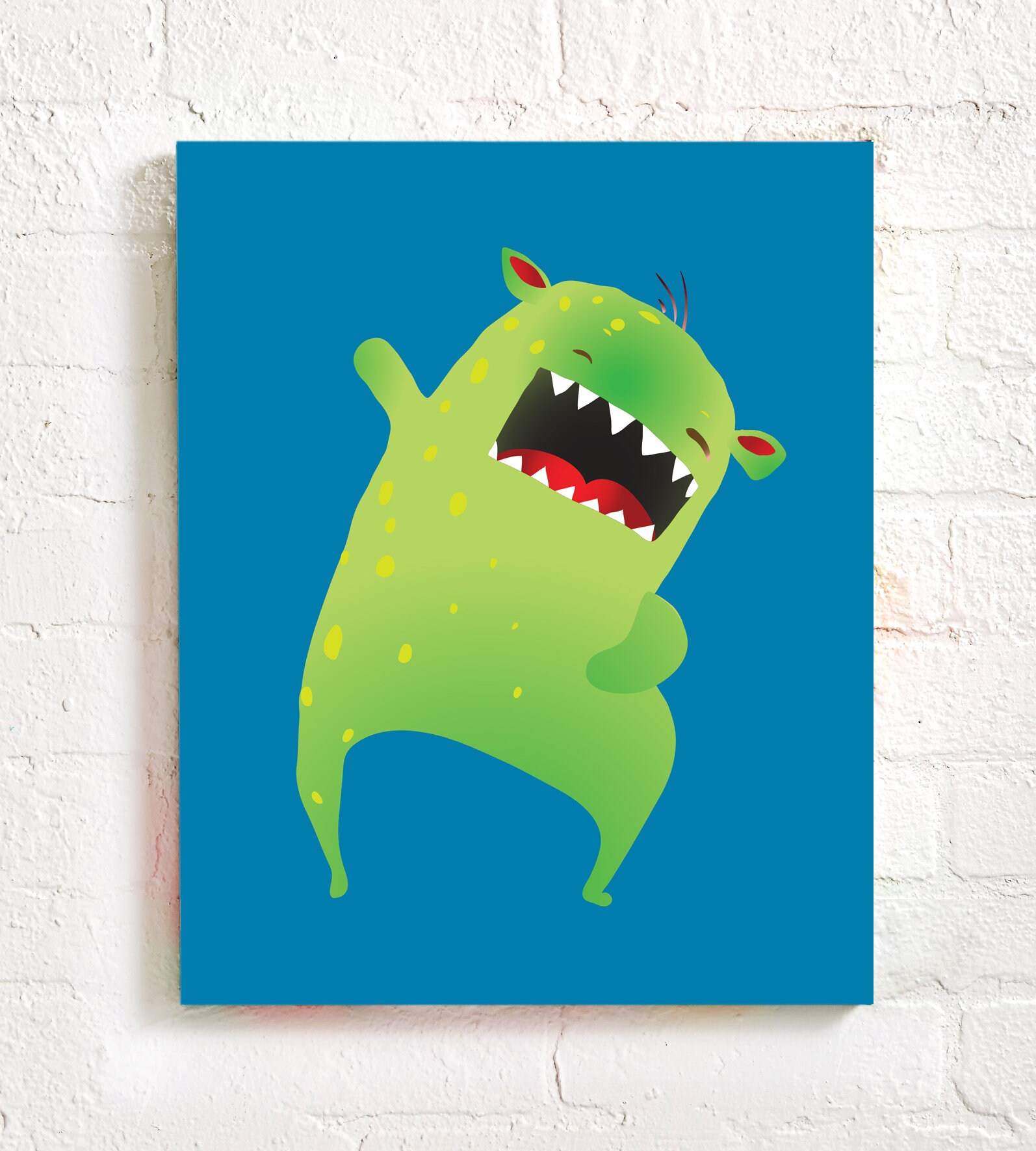 Monster Printable - Nursery Prints - Playroom Posters - Printable Art ...