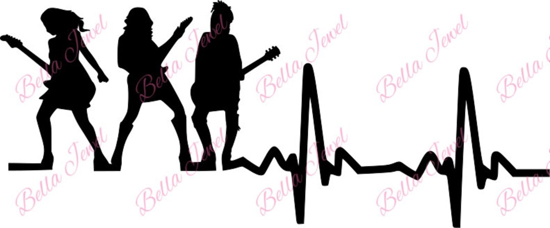 Rockstar SVG, Rock Star Svg, Singer Svg, Guitar Svg, Heartbeat Svg, My ...