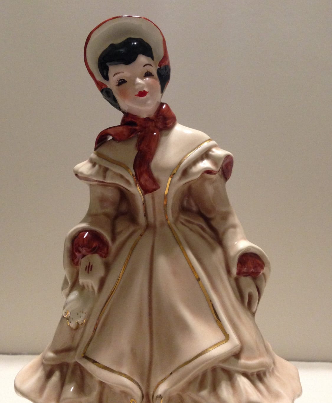 Vintage Florence Ceramics, Victorian Lady MELANIE and Lady SARAH ...