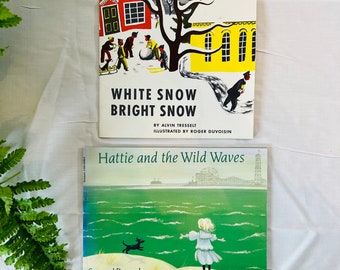 1962 White Snow Bright Snow Books Lot - Etsy
