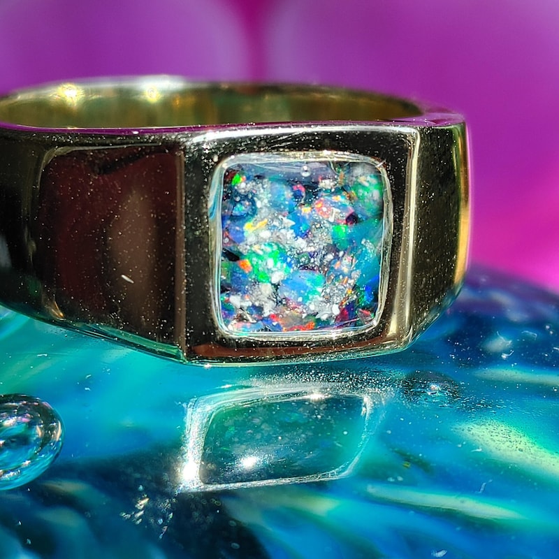 Cremation Ring for Men - Etsy