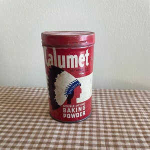 Calumet Baking Powder Tin ~ Vintage Advertising - Etsy