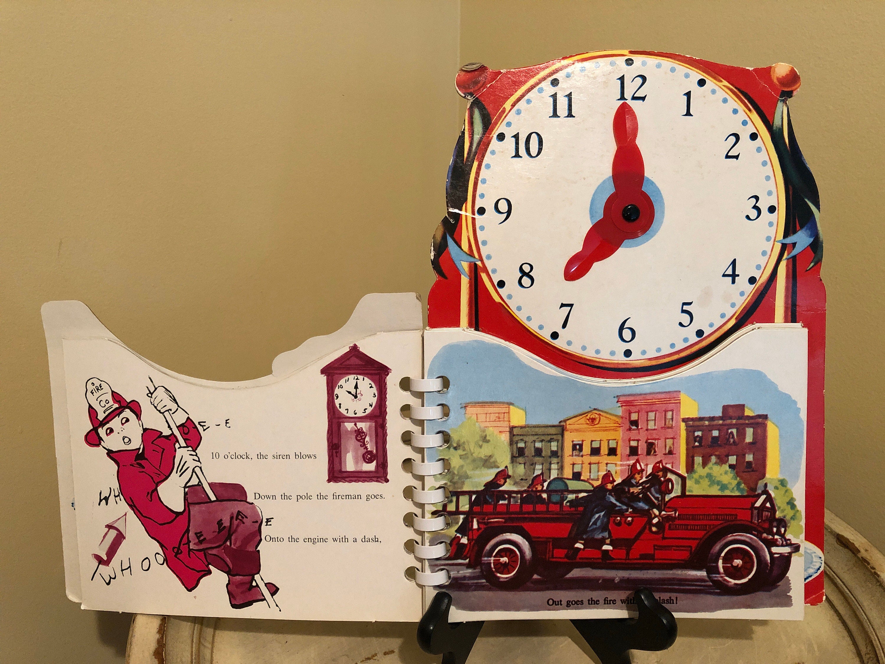 Round the Clock Children's Book - Etsy