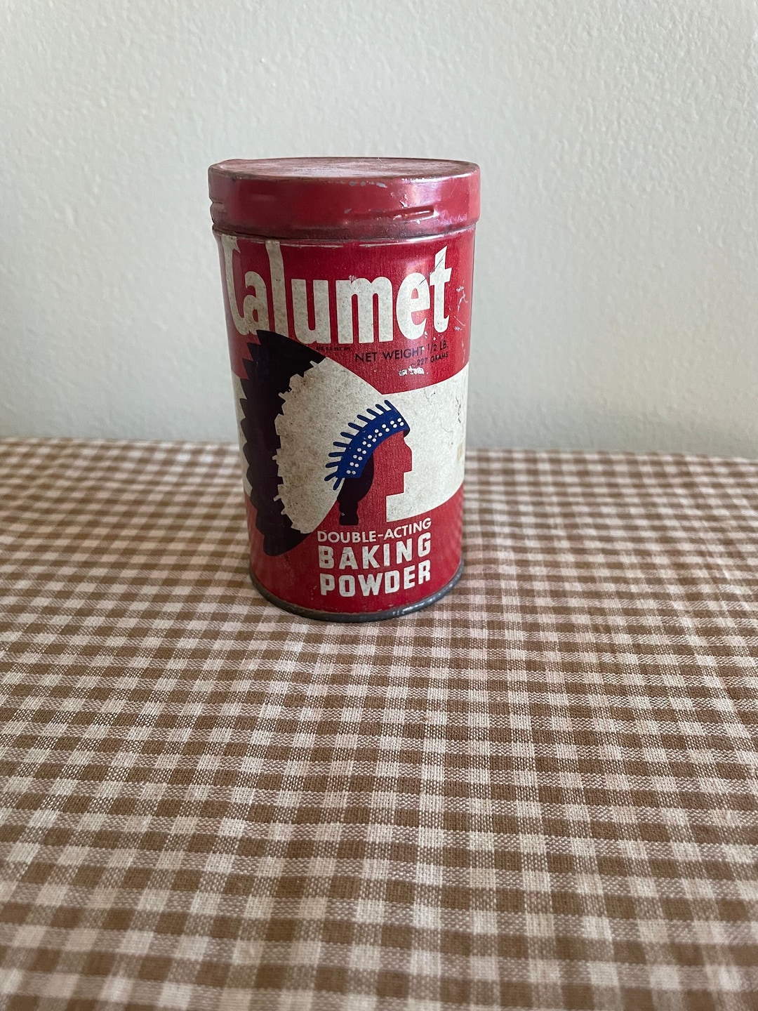 Calumet Baking Powder Tin ~ Vintage Advertising - Etsy