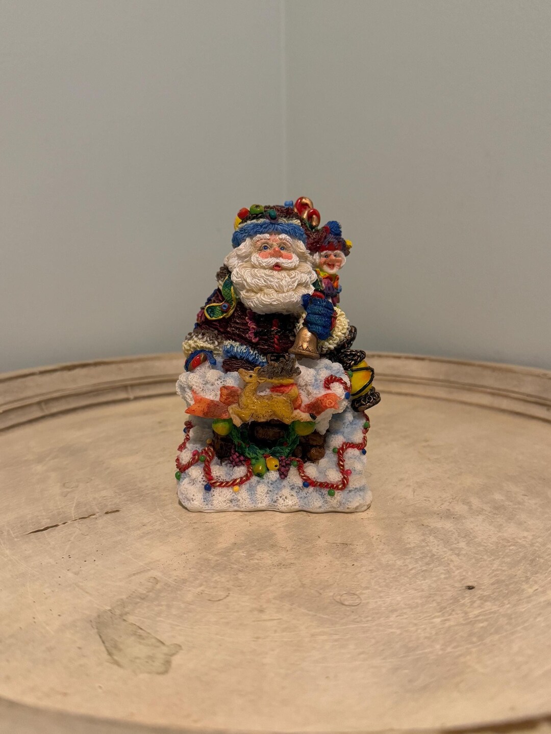Vintage Santa Claus Statue ~ Possible Dreams Crinkle Claus ~ Down the ...