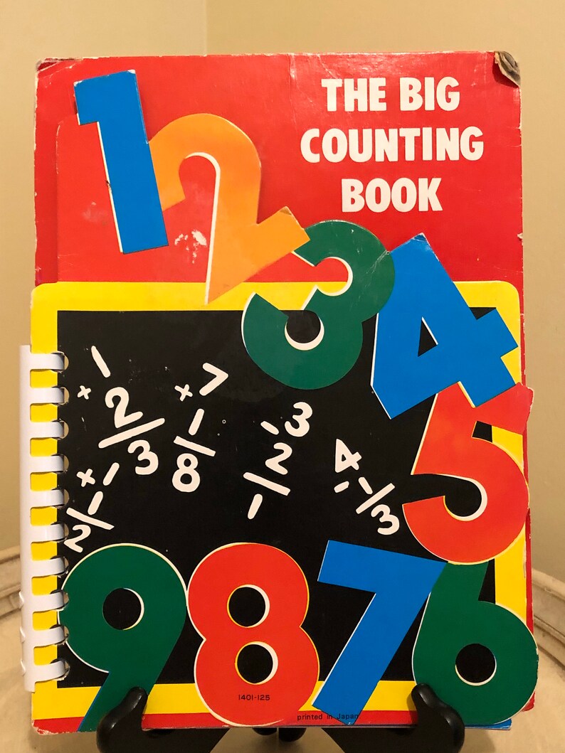 The Big Counting Book Children's Book - Etsy