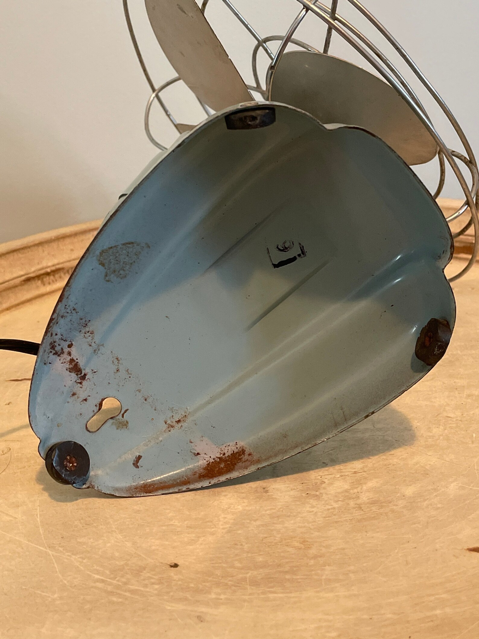 Vintage Zero Electric Fan ~ Mcgraw Edison Company ~ Blue and Silver - Etsy