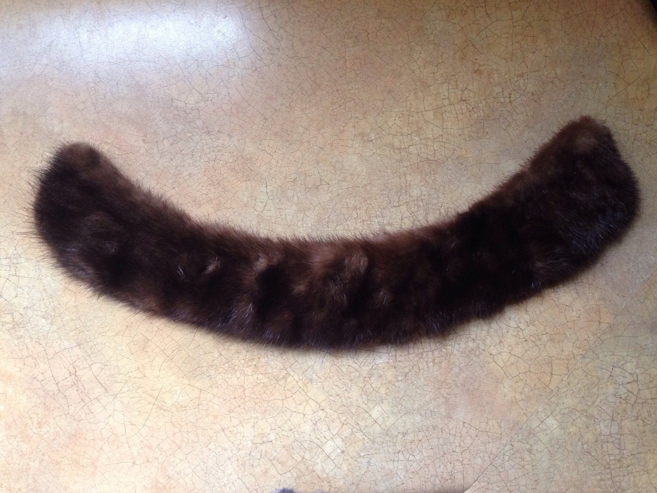 Vintage Mink Detachable Collar - Etsy