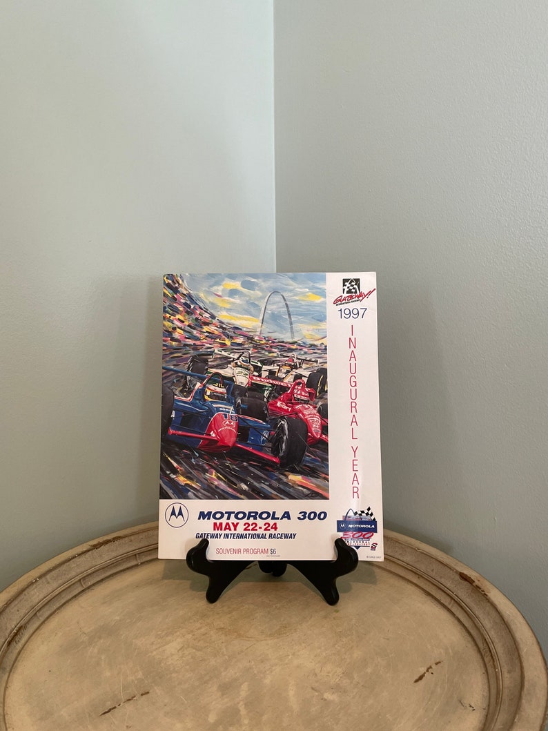 1997 Souvenir Program Motorola 300 Gateway International - Etsy
