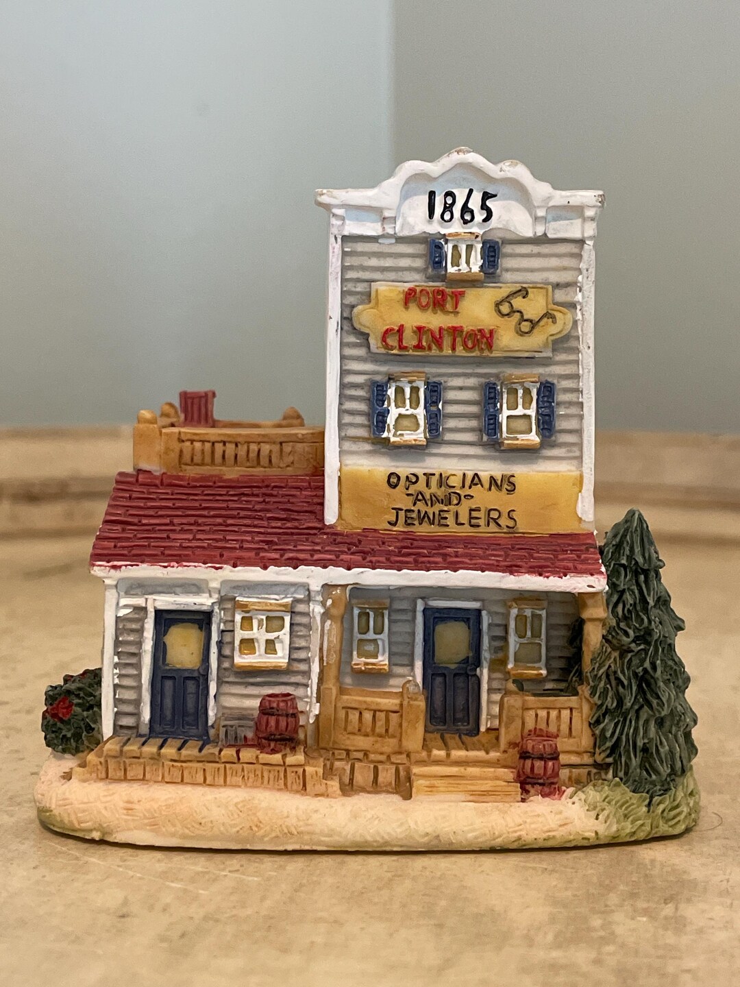 Vintage Liberty Falls Collection ~ Port Clinton Jeweler/optical Shop ...