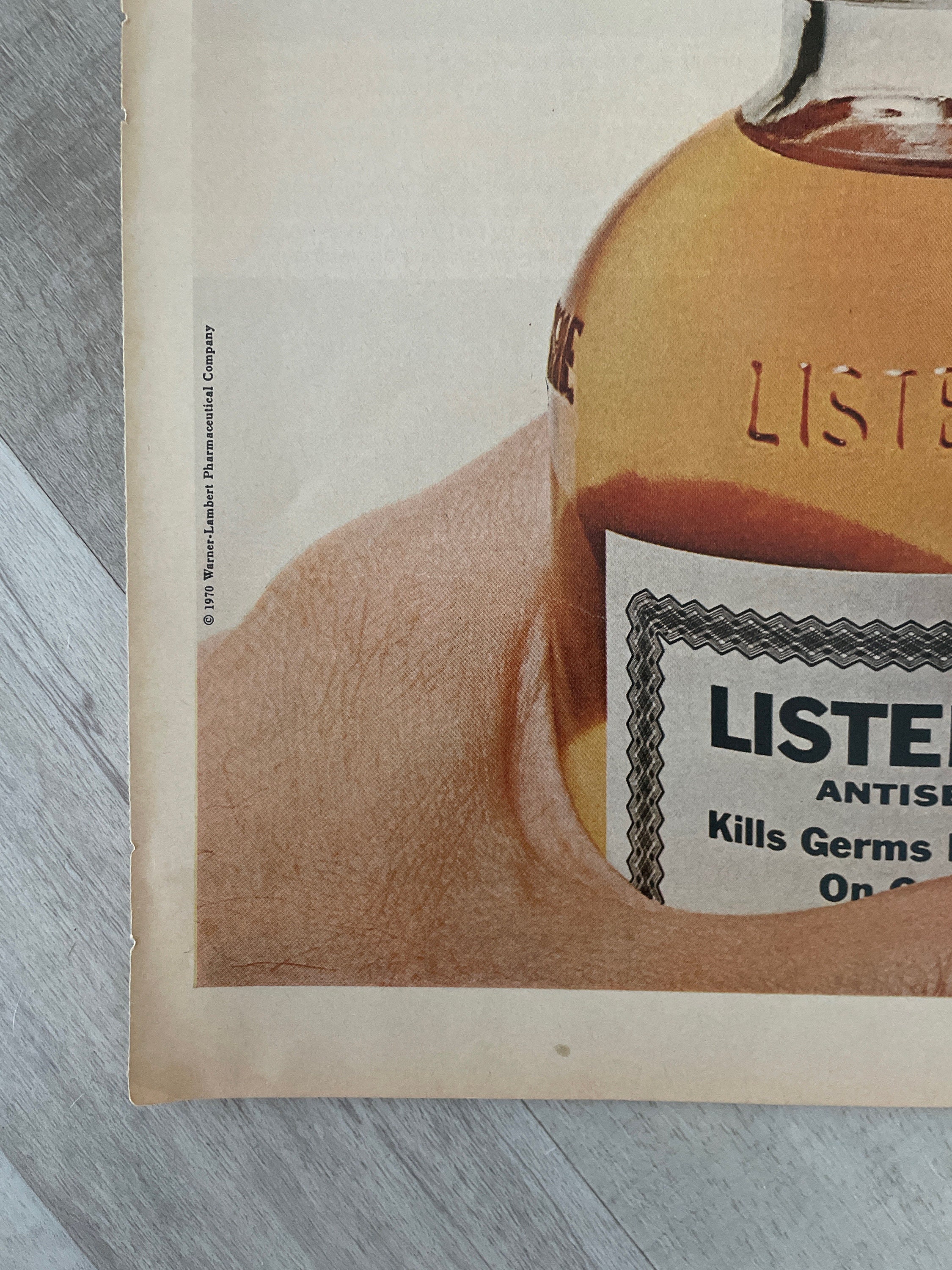 Vintage Paper Advertisement ~ Listerine ~ Potent ~ 1970 - Etsy