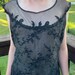 Vintage Black Cocktail Dress With Side Zipper - Etsy
