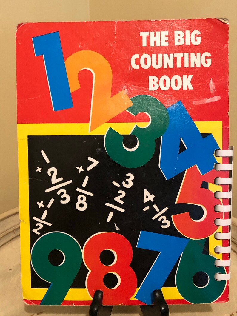 The Big Counting Book Children's Book - Etsy