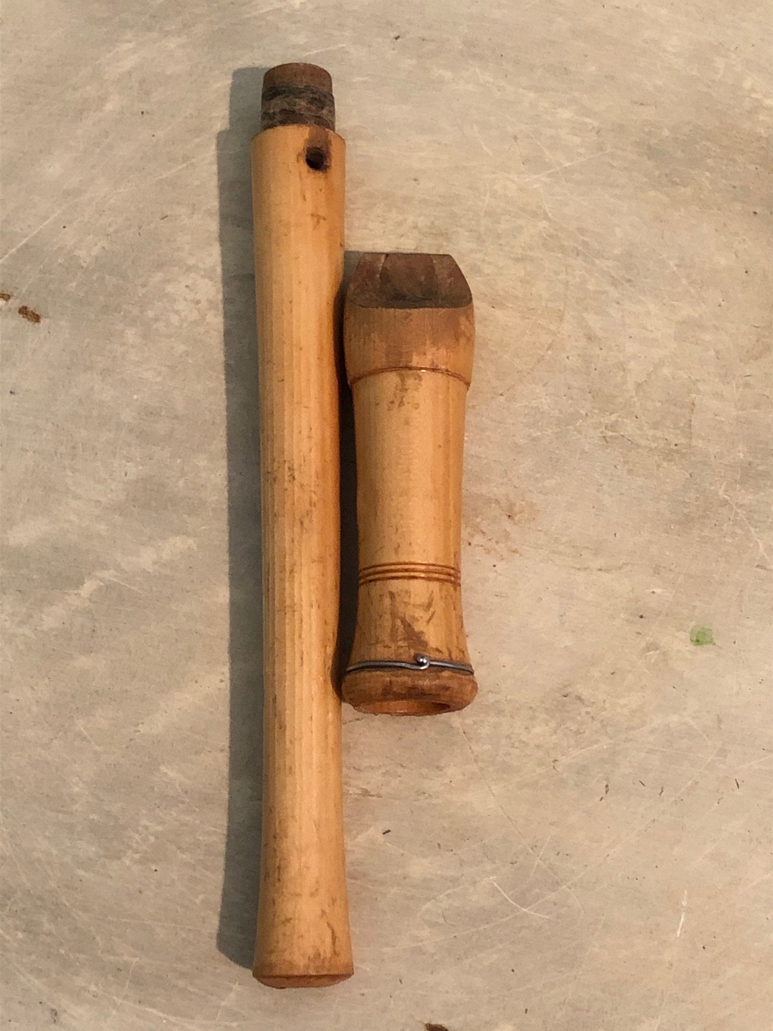 Vintage Wooden Recorder With Case Light Wood Color | Etsy