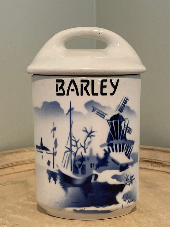 Kitchen Storage Antique barley container Home & Living Kitchen & Dining ...