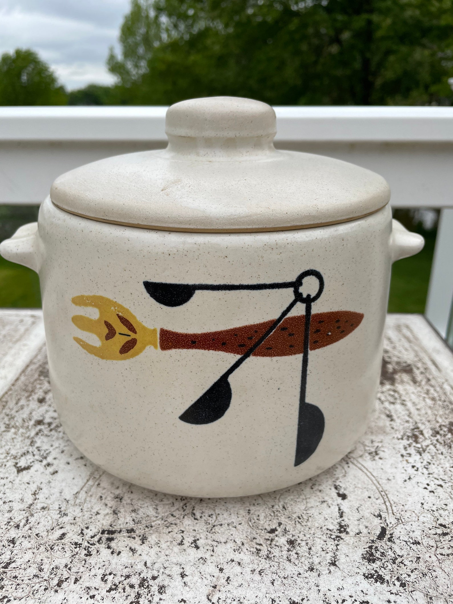 Westbend Ceramic Bean Pot or Soup Pot - Etsy