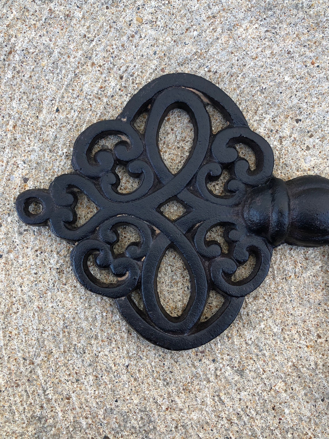 Cast Iron Key Holder with 3 Hooks | Etsy