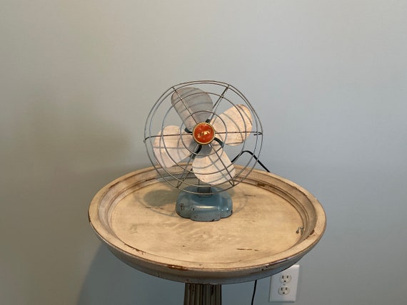 Vintage Zero Electric Fan Mcgraw Edison Company Blue and - Etsy