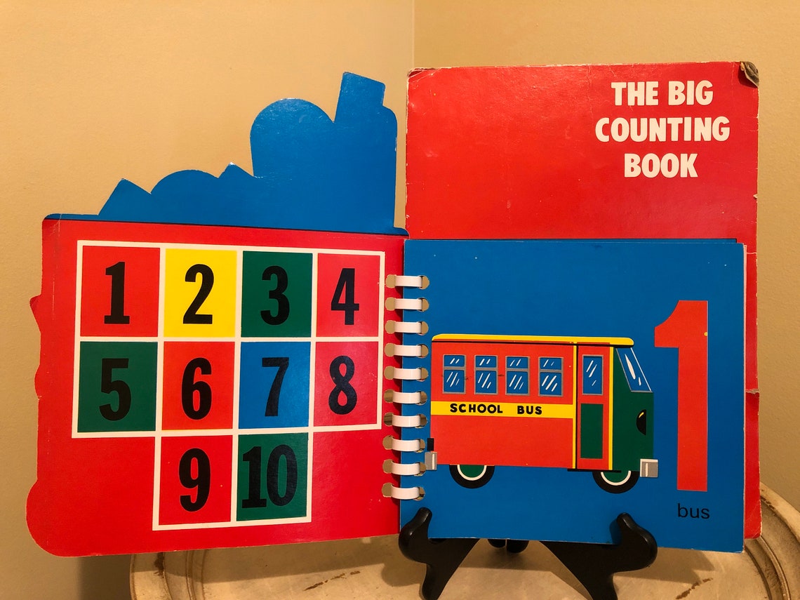 The Big Counting Book Children's Book - Etsy