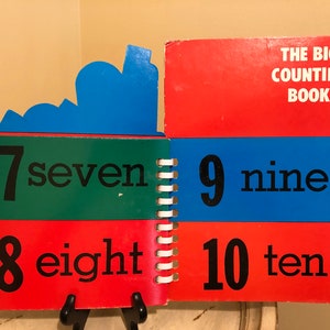 The Big Counting Book - Children's Book - Etsy