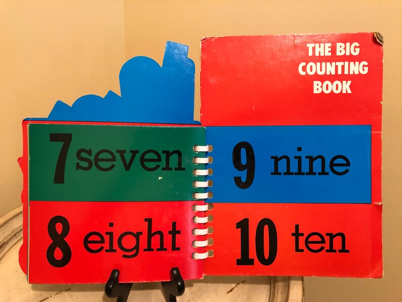 The Big Counting Book Children's Book - Etsy