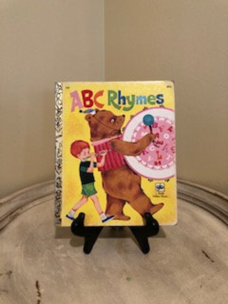 ABC Rhymes A Little Golden Book | Etsy