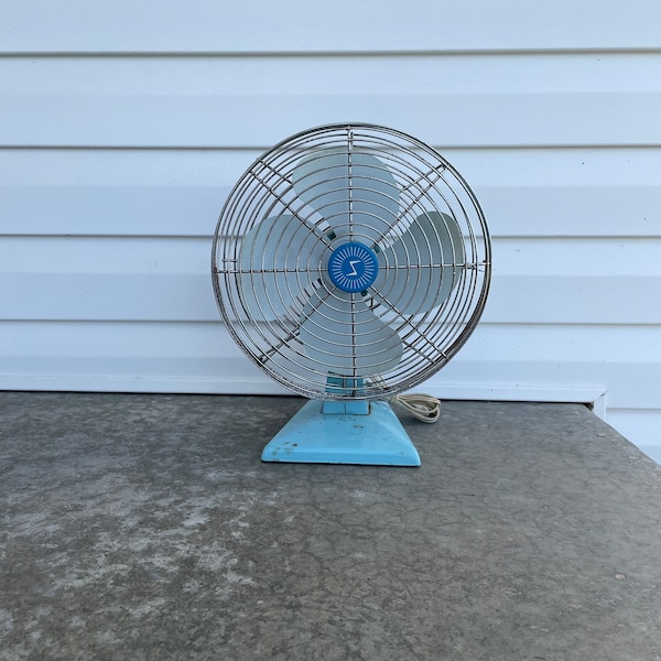 Vintage Table Fan - Etsy