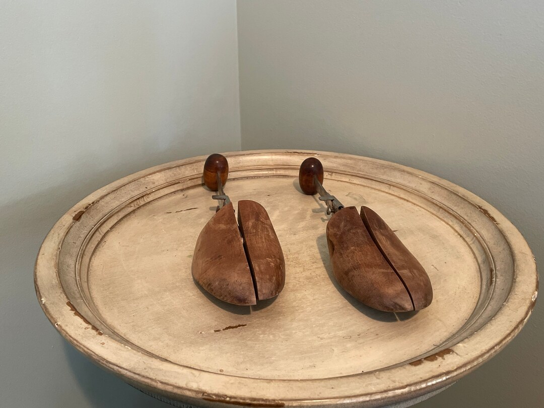 Vintage Shoe Tree Pair - Etsy