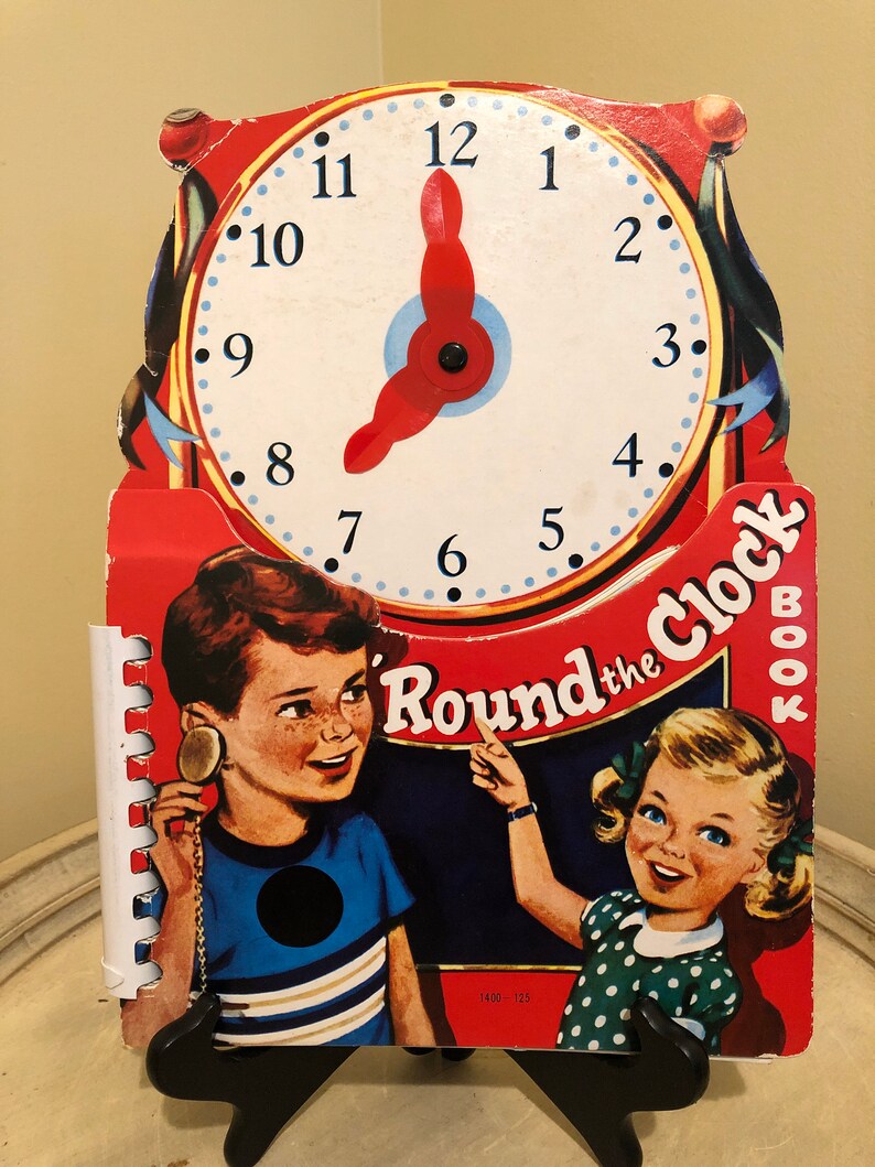 Round the Clock Children's Book - Etsy