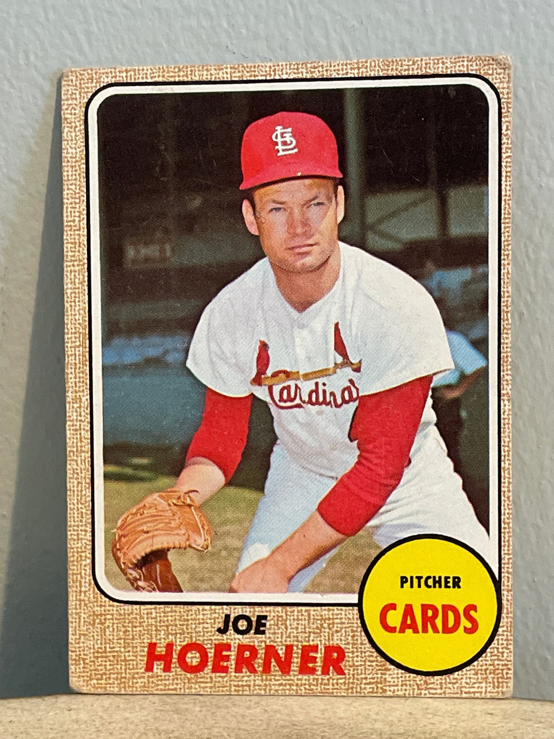 Vintage Baseball Card ~ Joe Hoerner ~ St Louis Cardinals ~ 1968 - Etsy