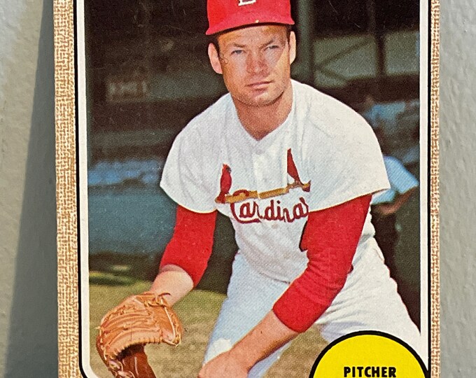 Vintage Baseball Card ~ Joe Hoerner ~ St Louis Cardinals ~ 1968 - Etsy