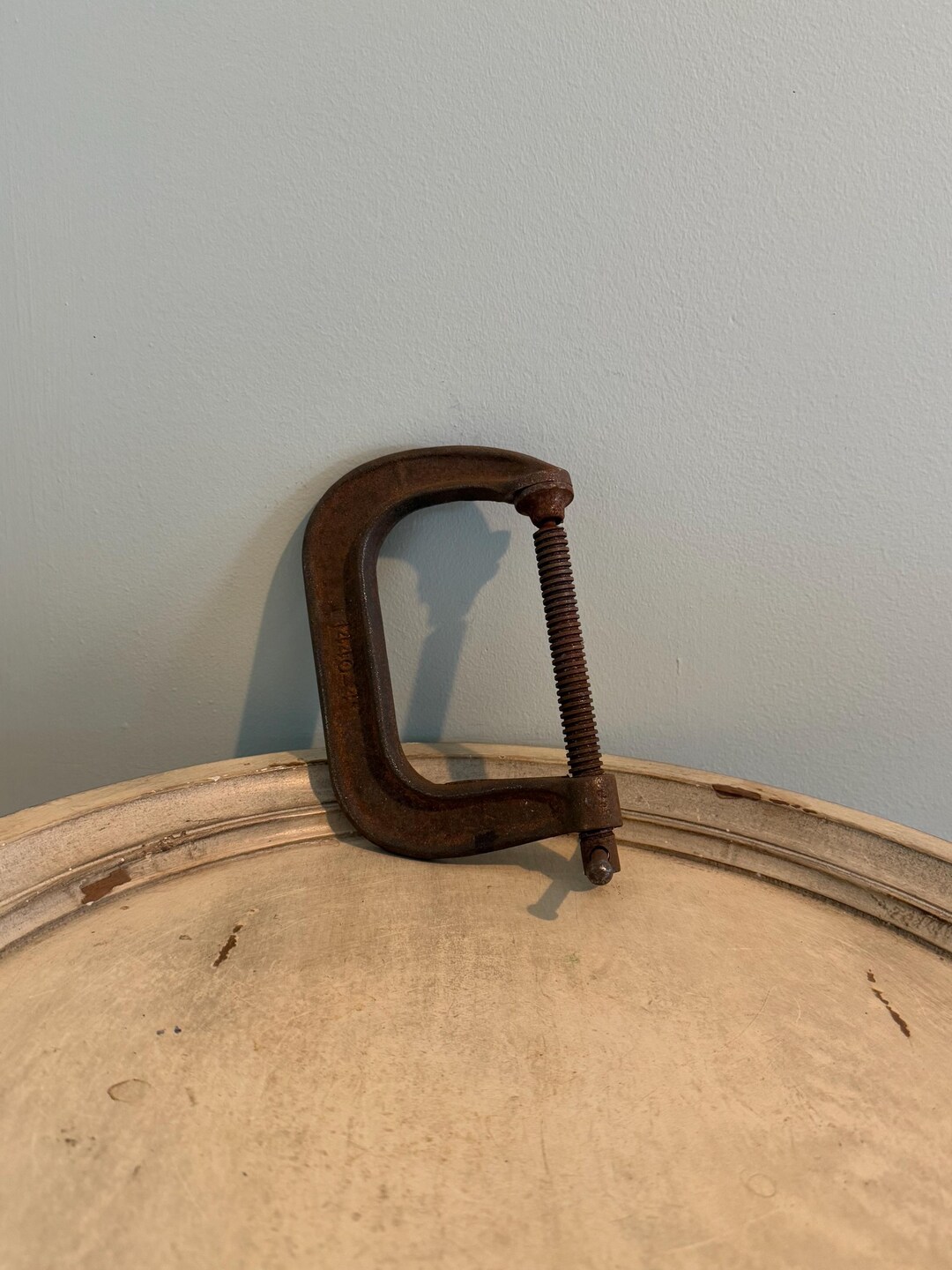 Vintage C Clamp ~ Rusty Metal 1440-4" - Etsy