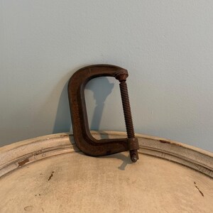Vintage C Clamp Rusty Metal 1440-4 - Etsy
