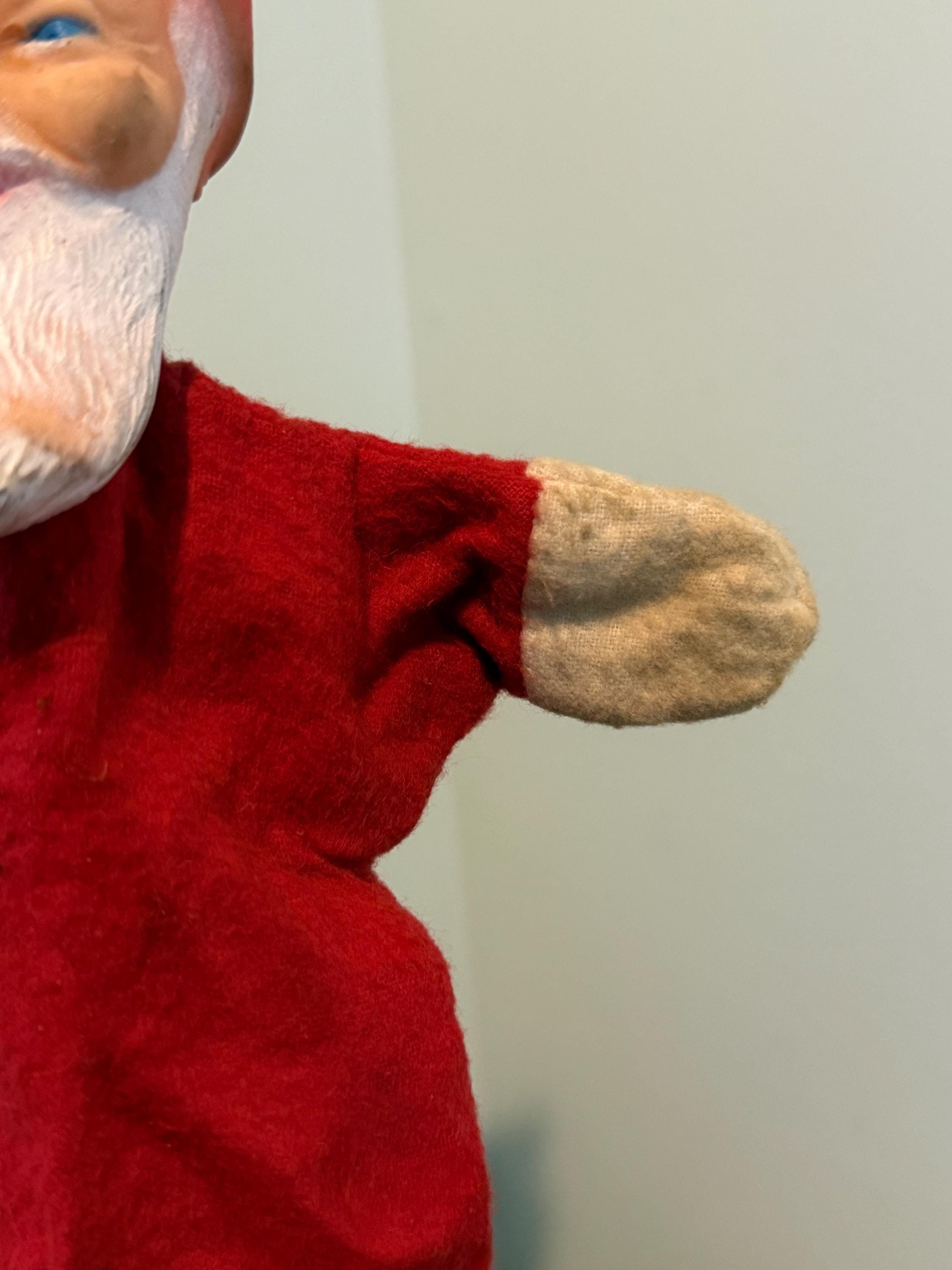 Vintage Hand Puppet, Santa Clause With Rubber Head, 1950's - Etsy