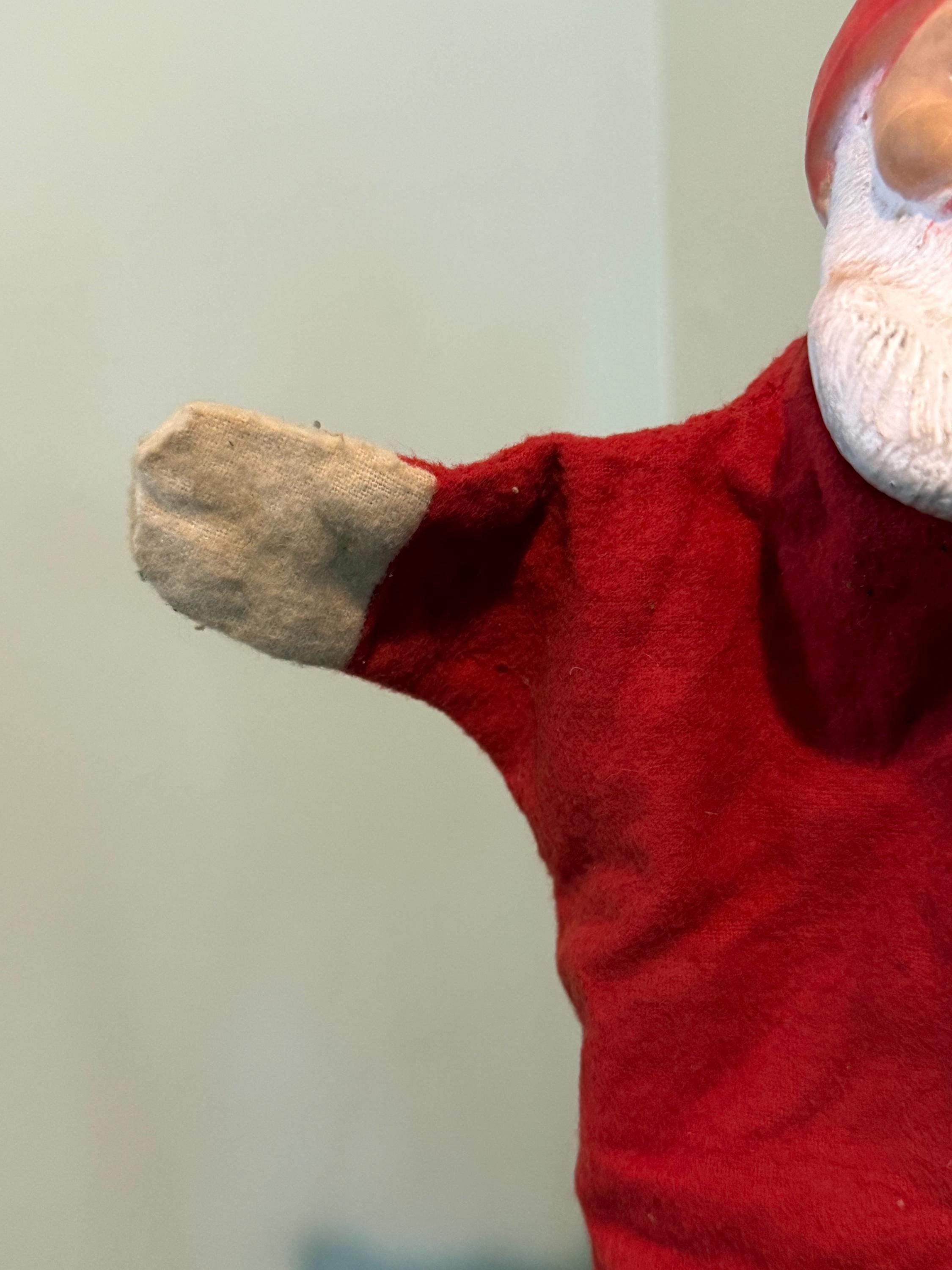 Vintage Hand Puppet, Santa Clause With Rubber Head, 1950's - Etsy