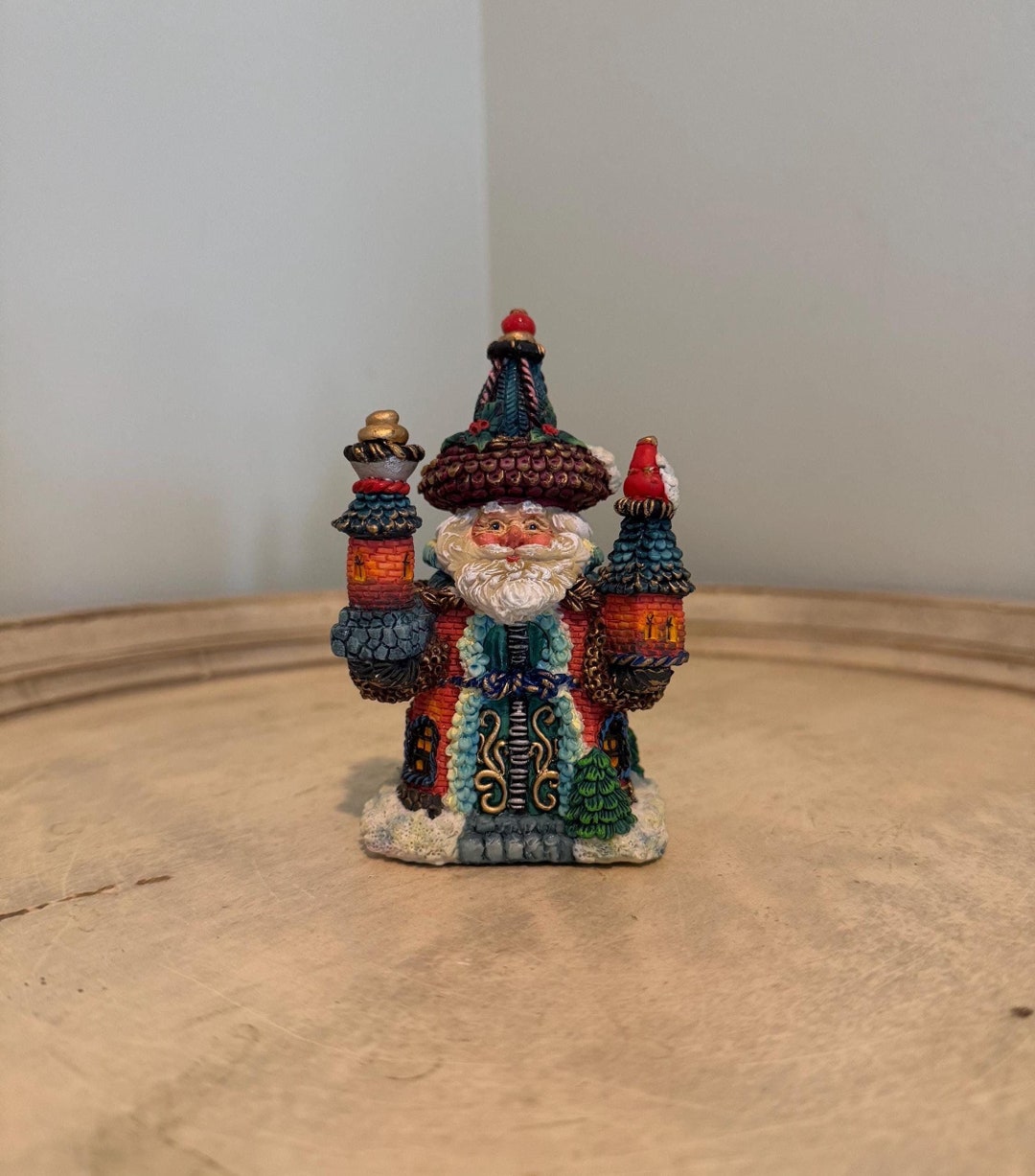 Vintage Santa Claus Statue ~ 1996 Possible Dreams ~ Crinkle Claus ...
