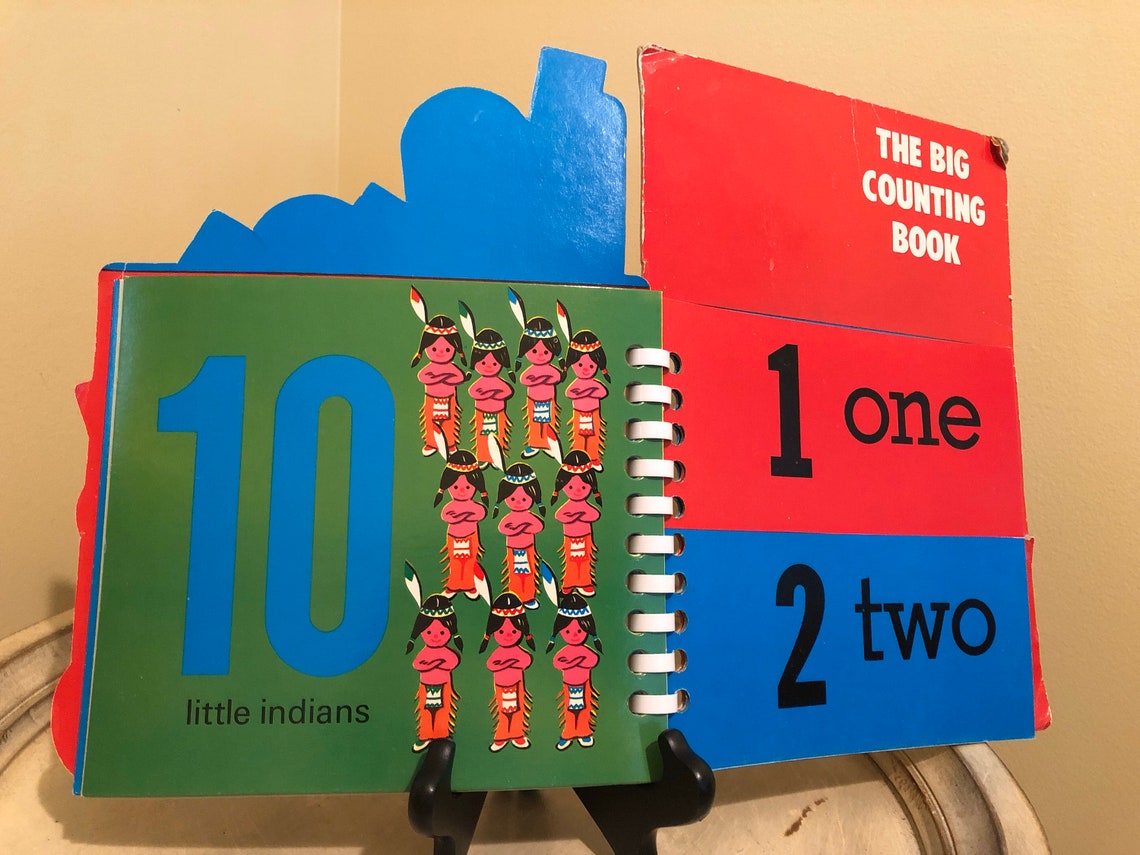 The Big Counting Book Children's Book - Etsy