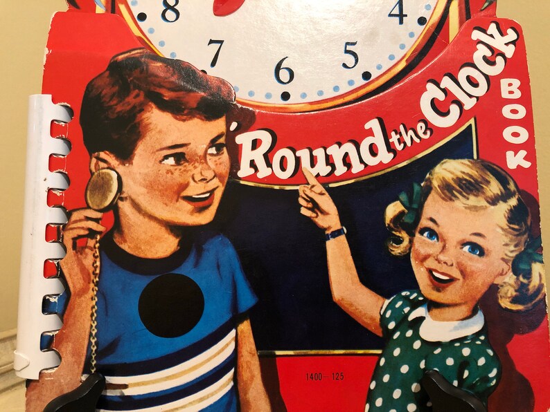 Round the Clock Children's Book - Etsy