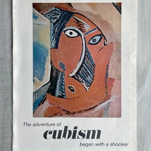 Vintage Magazine Print ~ the Adventure of Cubism Began With a Shocker ...