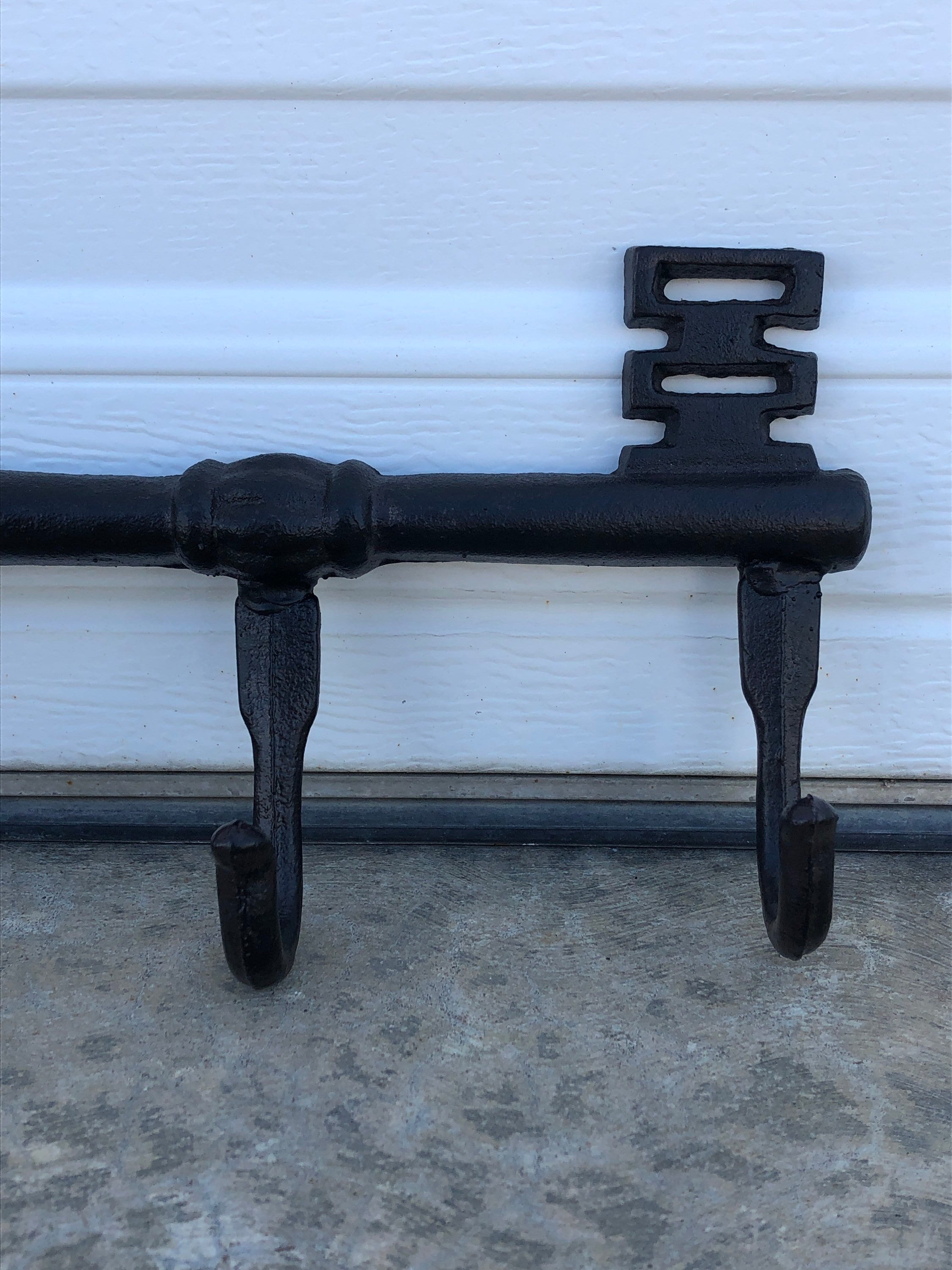 Cast Iron Key Holder With 3 Hooks - Etsy
