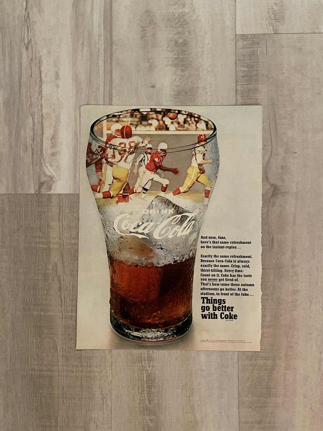 Vintage Paper Advertisement ~ Coca Cola ~ 1968 - Etsy