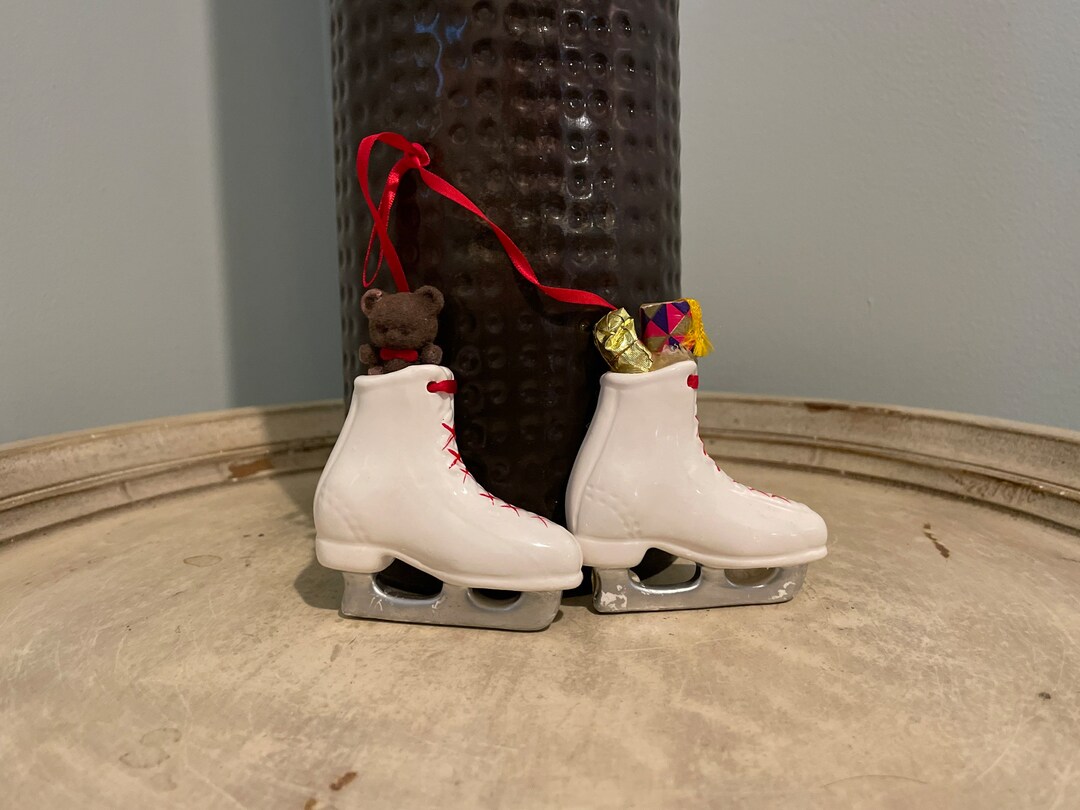 Vintage Ice Skates Ornament by Lego 1984 - Etsy