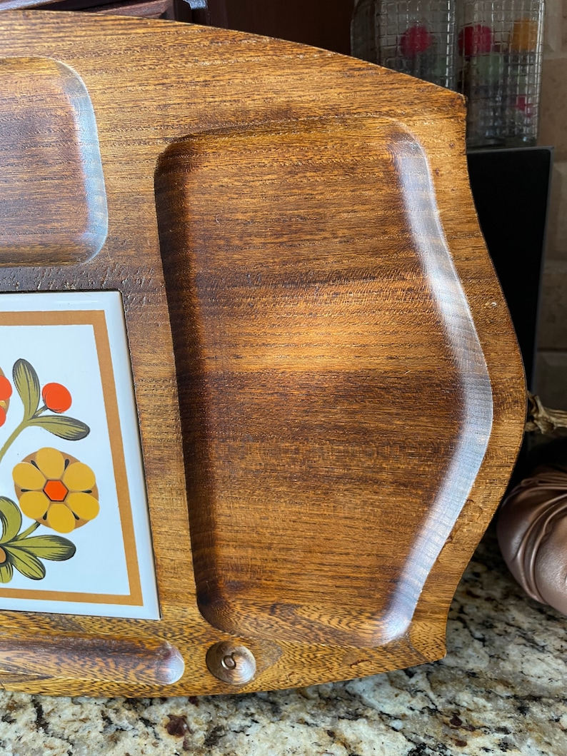 Vintage Gail Craft Serving Tray Charcuterie Platter - Etsy