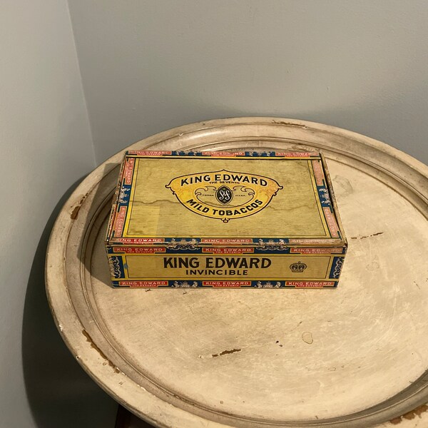 King Edward Cigar Box - Etsy