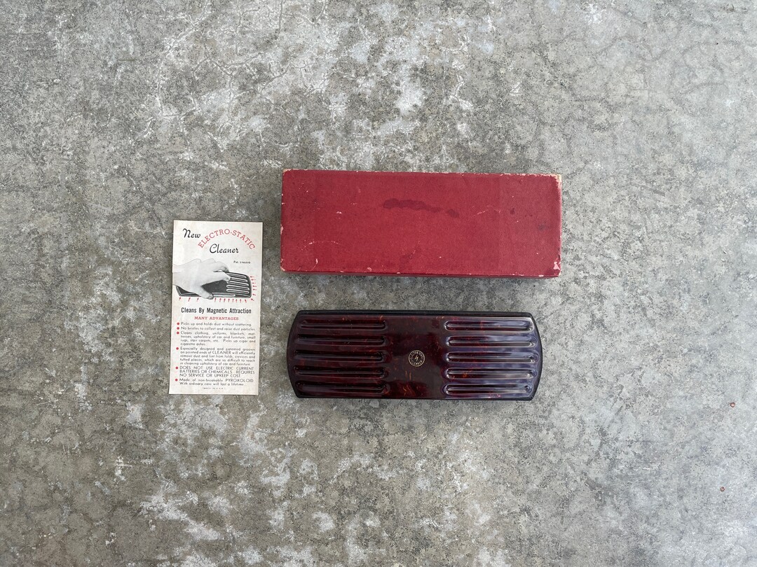 Vintage Electro Static Cleaner Dust Hair Remover From Clothing and ...