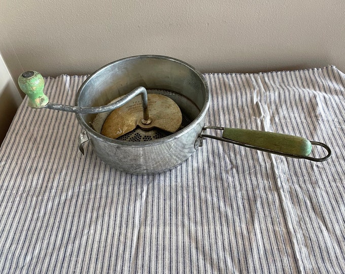 Vintage Foley Food Mill Green Handles - Etsy