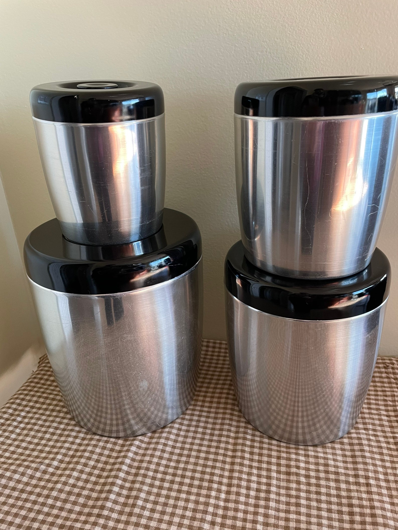 Vintage Canister Set Westbend Aluminum Canisters Set of - Etsy