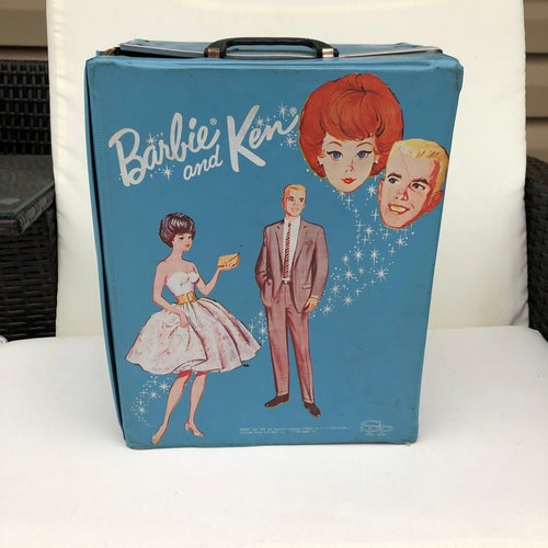 Barbie Case Barbie and Ken Doll Armoire Doll Trunk Toy - Etsy
